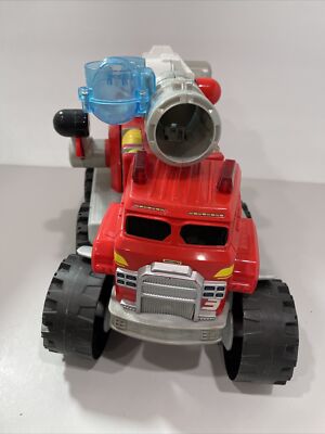 Matchbox Big Rig Smokey Fire Truck Interactive Talking Fire Engine ...