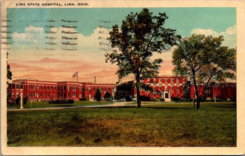 Vintage Postcard Lima State Hospital-Lima Ohio postmark 1932 Spanish ...