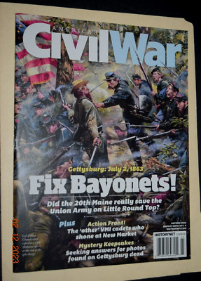 AM CIVIL WAR MAGAZINE, "Gettysburg -- FIX BAYONETS," 64 Pages Autumn ...