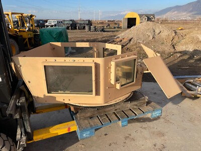 Hmmwv M1114 Armored Turret. Hatch, Ring, Bearing, Cupola, With Shield ...