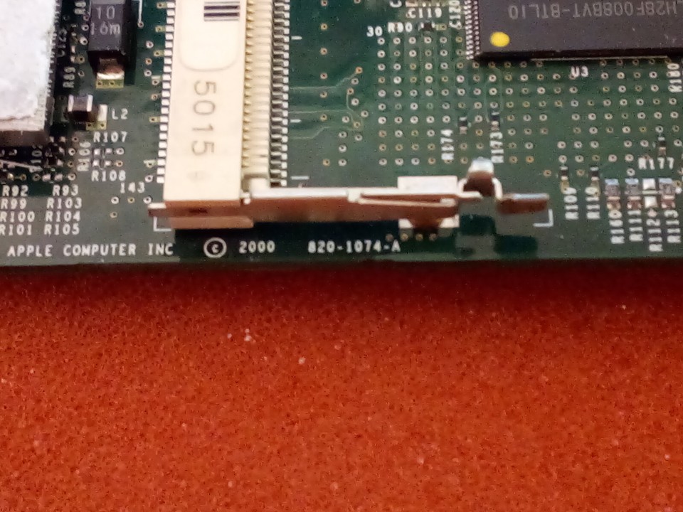 Apple Macintosh PowerBook G3, 400MHz CPU Processor Card Board 820-1074 ...