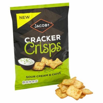 Jacob's Cracker Crisps Sour Cream & Chive - 150g | eBay
