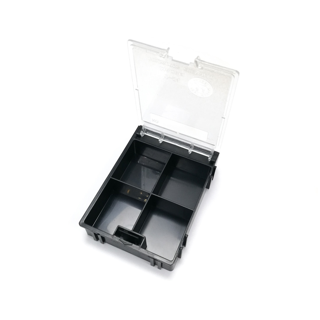 4pcs SMD SMT Electronic Component Mini Storage Box 4 grids/Blocks ...