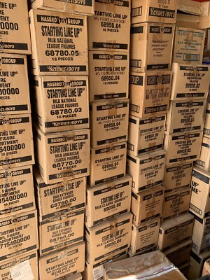 65 CASES STARTING LINEUPS FOOTBALL,BASEBALL,HOCKEY,BASKETBALL,RACING ...