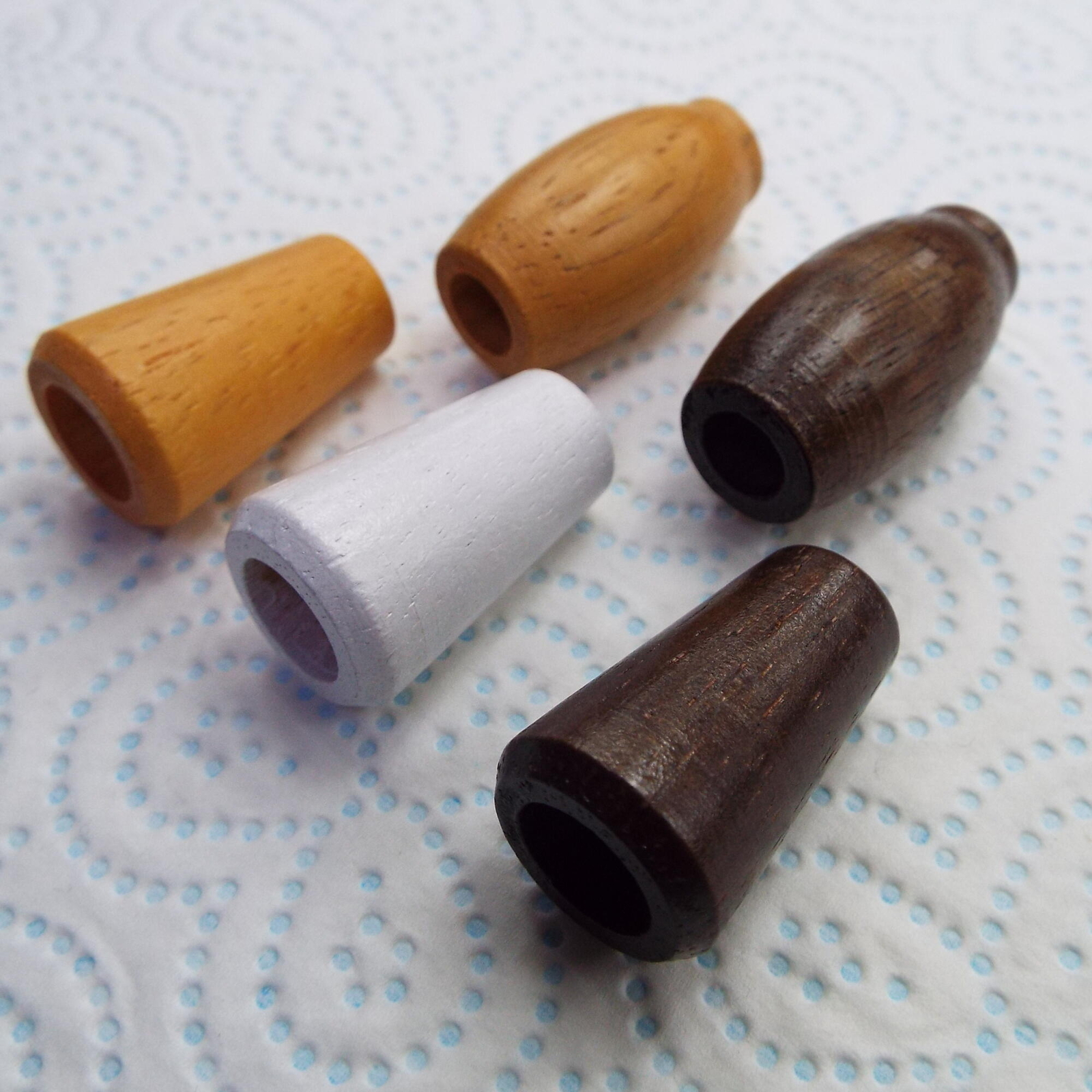 9 TYPE Wooden Cord Pull for Light Fan Blind Wood End Stop BUY 1 2 4 ...