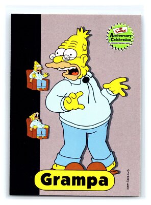 2000 Inkworks The Simpsons 10th Anniversary #20 Grampa Simpson | eBay