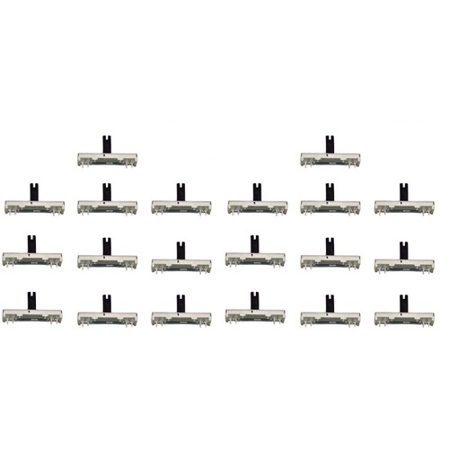 2 Pack Potentiometer Resistance Board Module Electric Fader Slide B50k ...