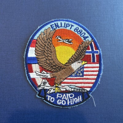 Sheppard AFB 88-04 ENJJPT Paid To Go High USAF Patch | eBay