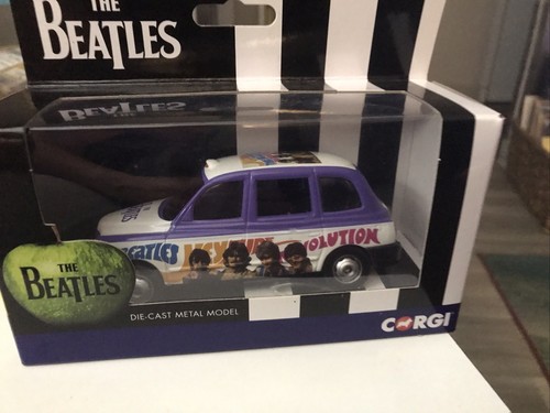 Corgi Beatles - Hey Jude London Taxi 1:36 Scale Collectable Car NIB | eBay