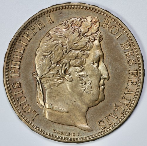 1831 France Louis Phillip 5 Francs UNC Visit to the Rouen Mint | eBay