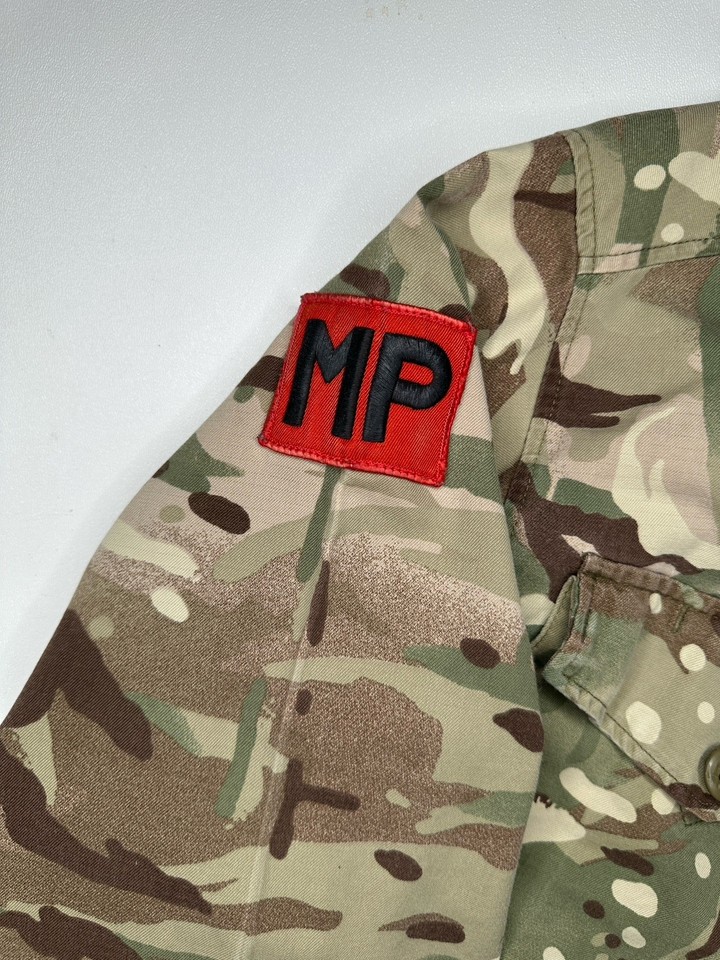 British RMP MTB Camo Military Police 1st MP Patch Barrack Shirt 190/96 ...