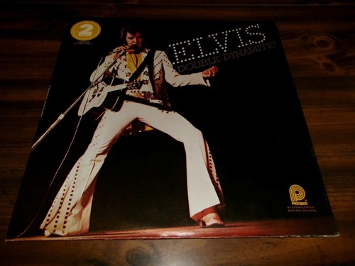 ELVIS DOUBLE DYNAMITE, LP, DL2-5001 PICKWICK/CAMDEN, 2 RECORD SET ...