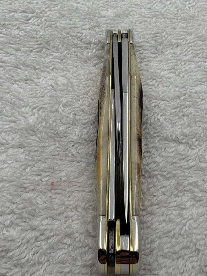 Case XX 2013 Stag 3 Blade Med Stockman Pattern 5318 Made In USA (#86 ...