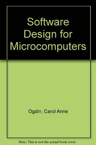 Software Design for Microcomputers, Carol Anne Ogdin | eBay