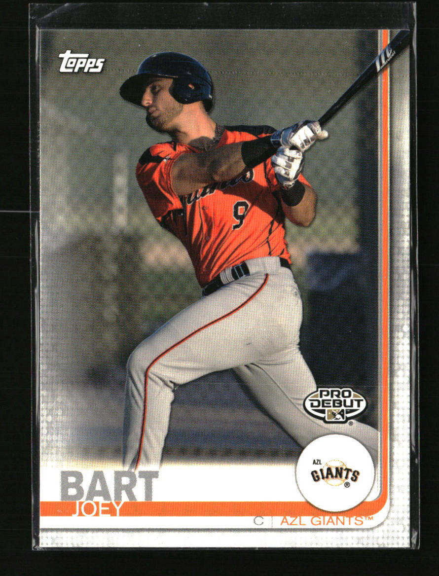 2019 Topps Pro Debut - Image Variation Throwing #9 Joey Bart (RC) for ...