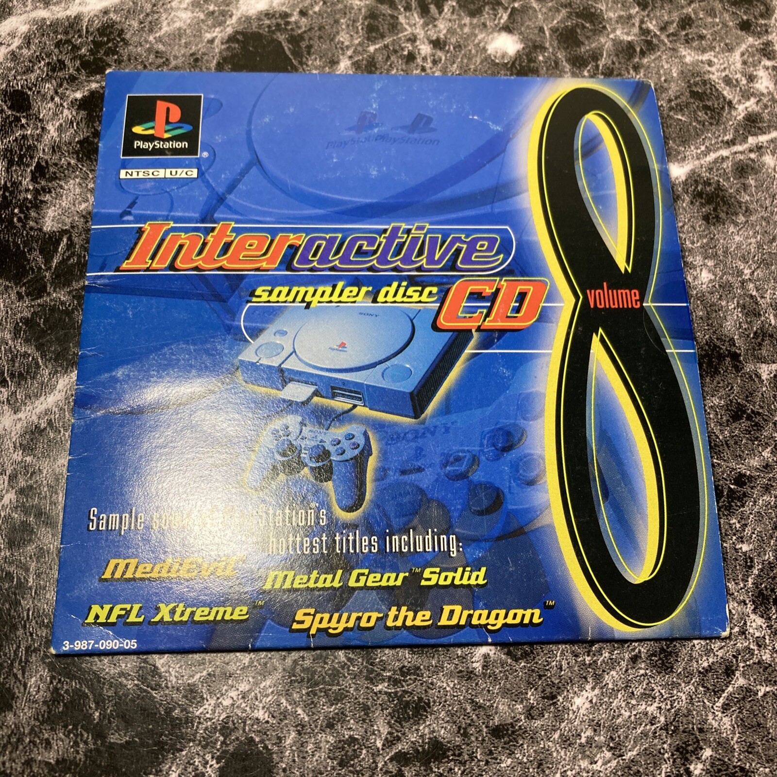 PlayStation PS1 Interactive Sampler Disc CD Volume 8 Original Sleeve ...