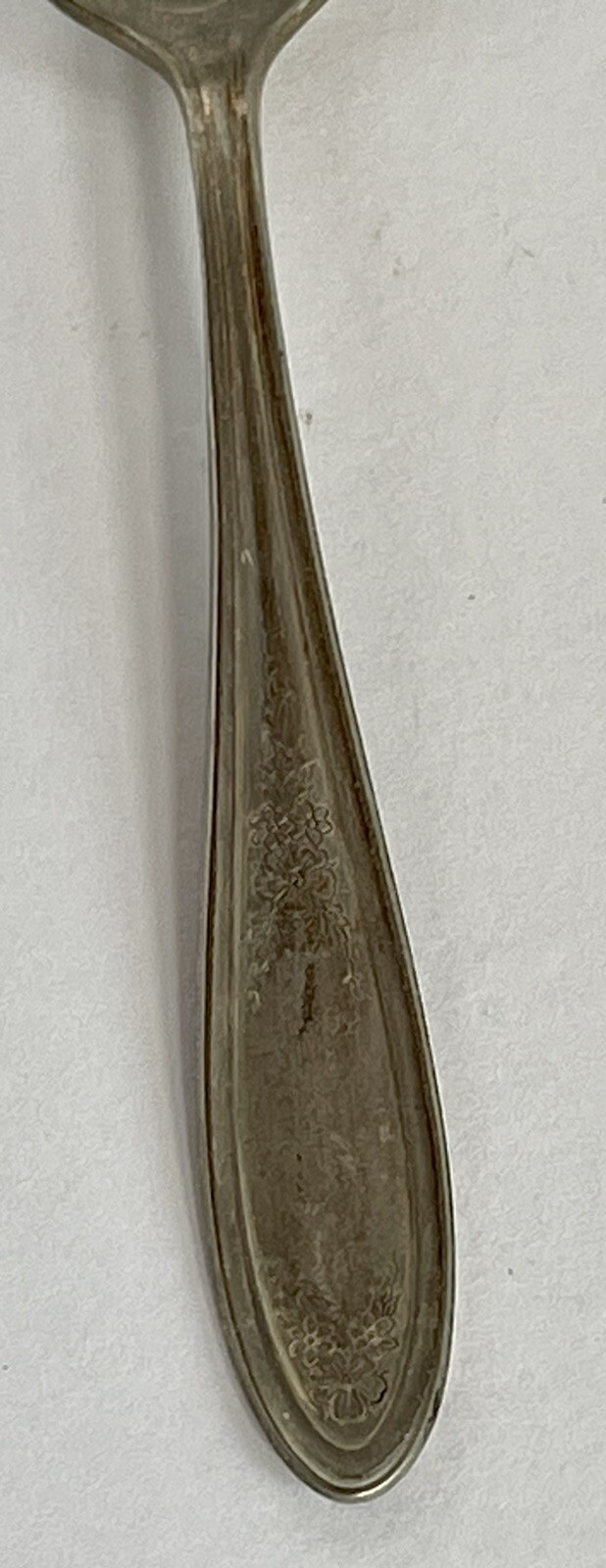 Oneida Community Par Plate Floral Pattern Spoon | eBay