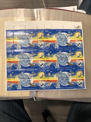 Scott # 1912 - 1919 18 Cent Space Achievement Mem Mint Sheet U.S ...