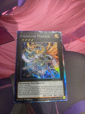 Yugioh Exosister Mikailis GRCR-EN017 Collectors Rare 1st Edition | eBay