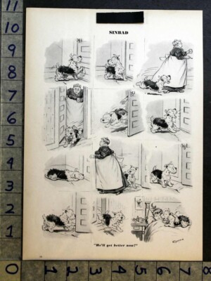 1932 SINBAD DOG TERRIER PUPPY MUTT COMIC FRANCES EDWINA DUMM ART ...