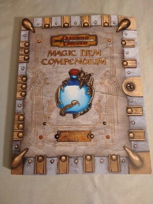 Dungeons & Dragons Reprint of Magic Item Compendium | eBay