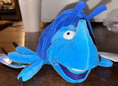 A Bugs Life Dim Beetle Bug Bean Bag 7" Plush Stuffed Toy w/Tags Disney ...