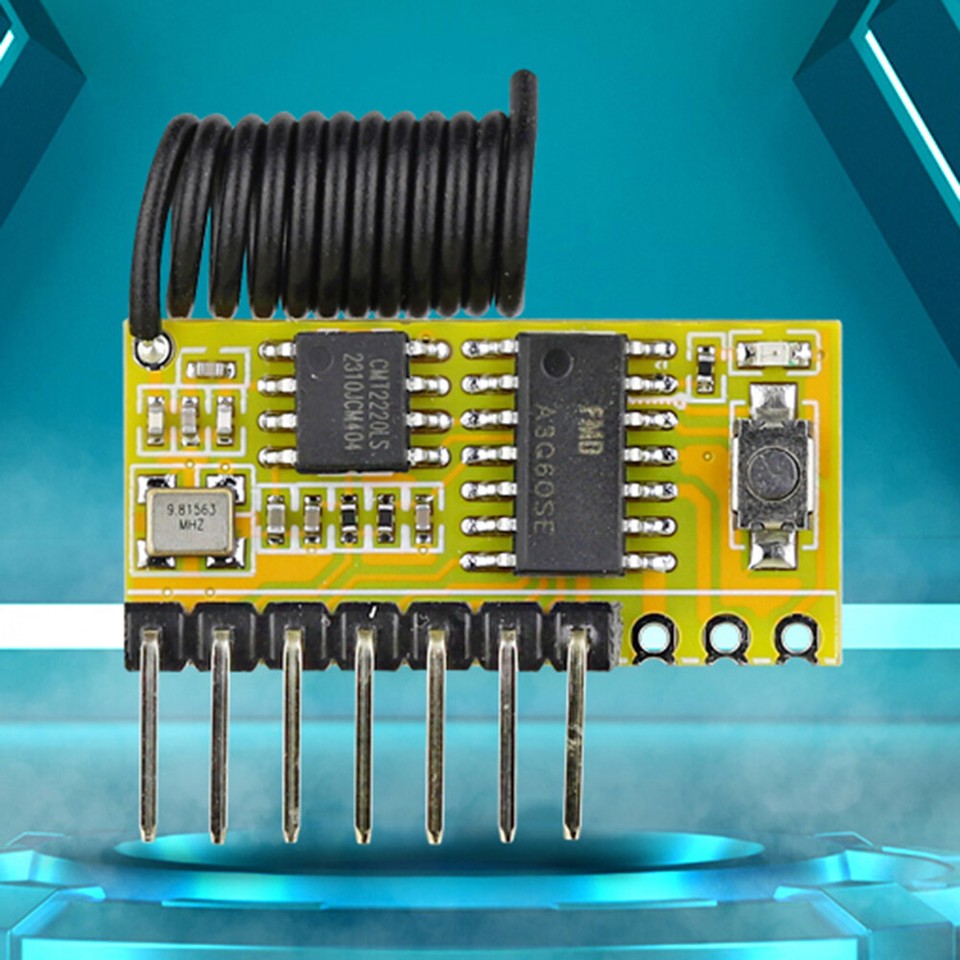 315Mhz/433Mhz RF Wireless Receiver Modules DC3.3-5.5V Superheterodyne ...