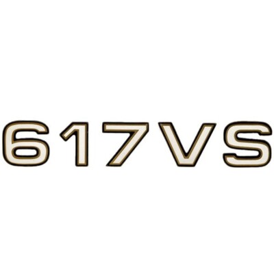 Ranger Boat Raised Decal 7605540 | White / Gold 9 x 1 1/2 Inch 617VS | eBay