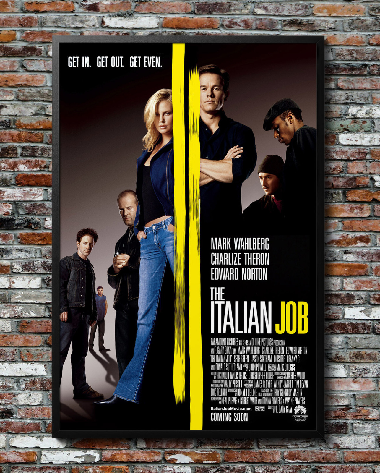 The Italian Job 2003 Poster