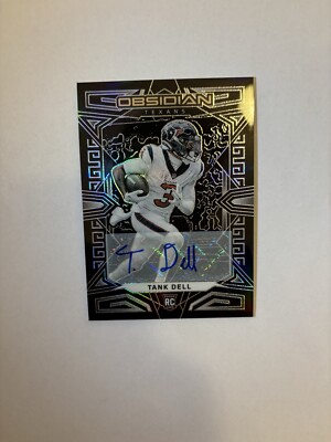 2023 Panini Obsidian - Signatures #142 Tank Dell (AU, RC) | eBay