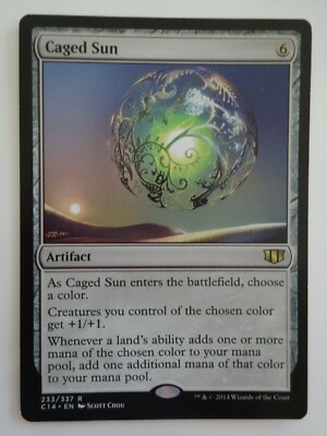 MTG Caged Sun Commander 2014 NM | eBay