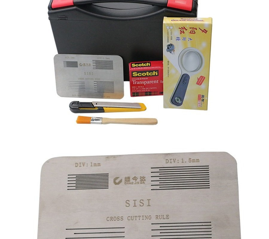 4in1 cross-hatch plate Hundred grid Adhesion tester SISI Cross Cutting ...