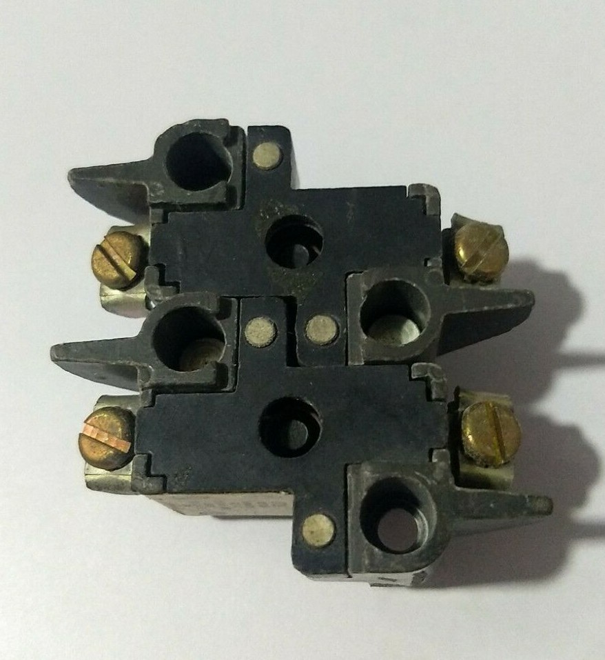 Cutler Hammer OT2N Westing Haus OT2N Kontaktblock 600VAC - 2 Stk. Lot ...