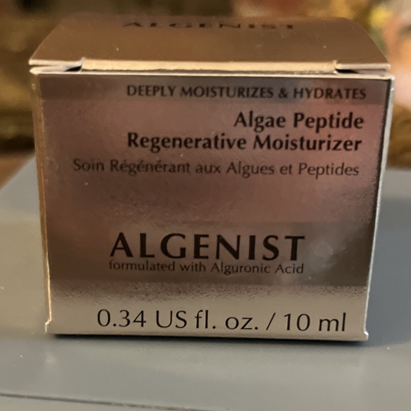 ALGENIST Algae Peptide Regenerative Moisturizer 0.34oz- New In Box ...