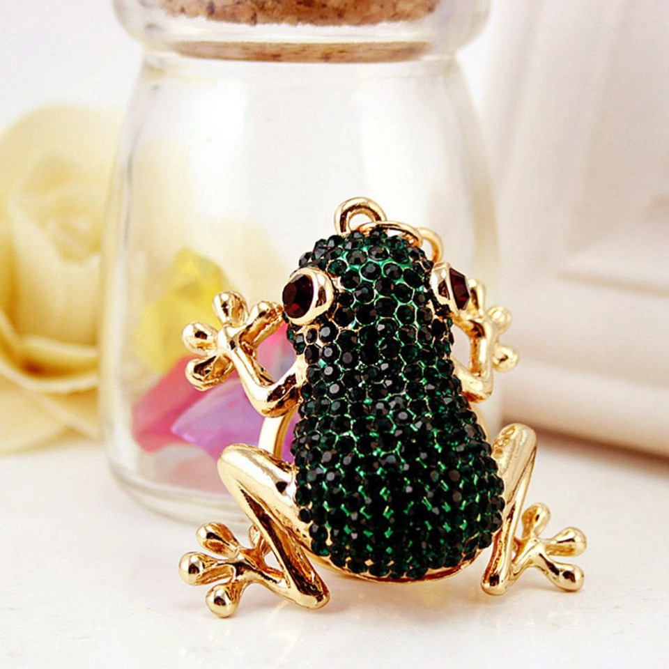 Mung Bean Frog Key Chain Decorative Keychain Frogs Shape Keyring | eBay ...