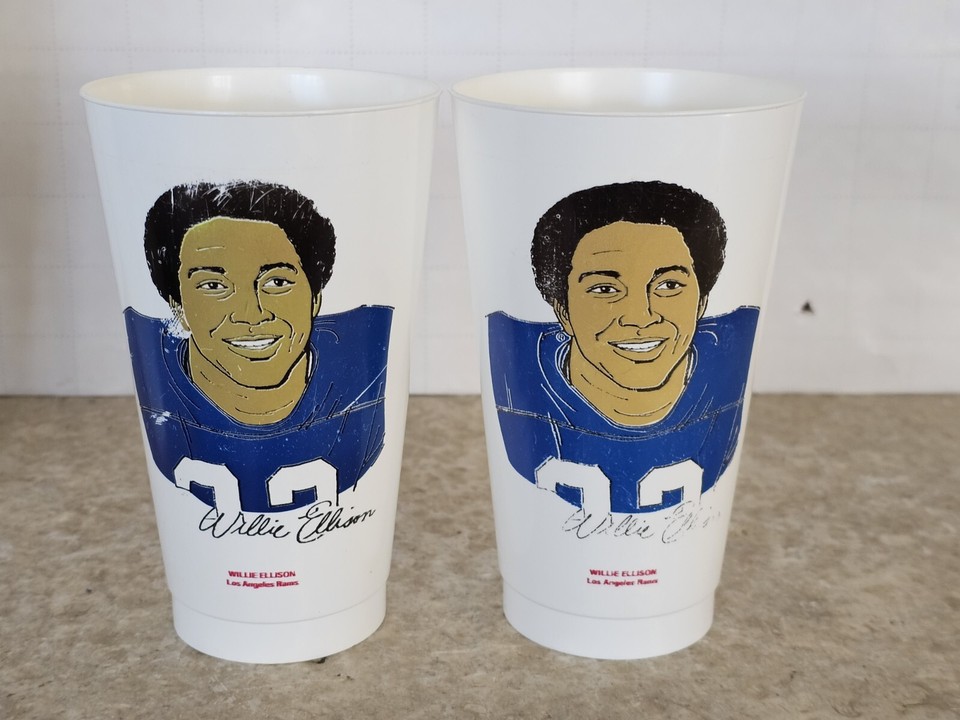 1970s 7-ELEVEN 7-11 MLB BASEBALL NFL FOOTBALL PLAYER SLURPEE CUPS ...