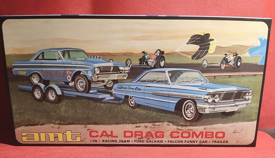Drag Body Shell & Tubbed Frame 1964 Ford Falcon 1:25 Scale Model Car ...