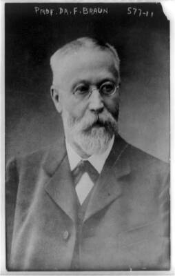 Dr Karl Ferdinand Braun,1850-1918,German inventor,physicist,Nobel Prize ...