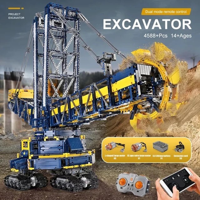 Large Remote Control Construction Vehicles