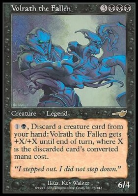 Volrath the Fallen ~ Nemesis [ PLAYED ] [ Magic MTG ] | eBay