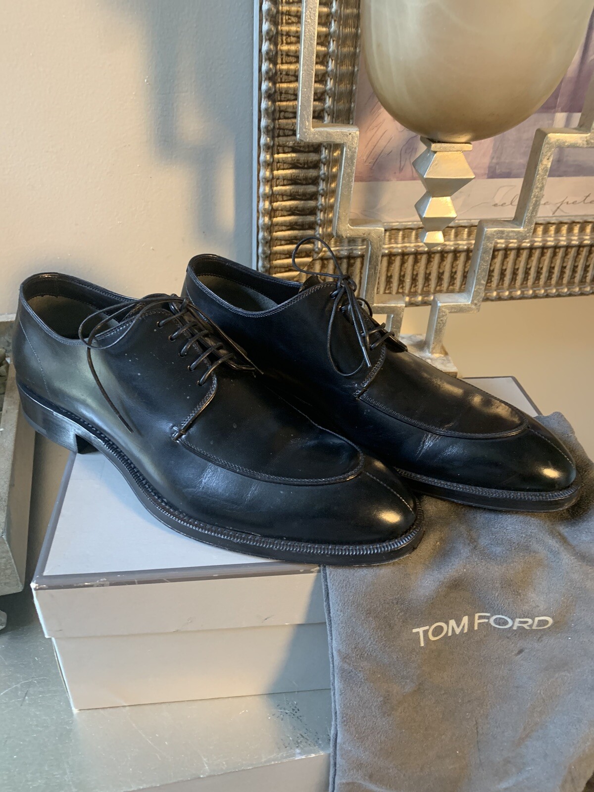 Rare Tom Ford black Made in Italy men’s shoes authent… - Gem