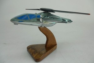 SA-80 Ospray HSL-40 Whispercraft Helicopter Desk Wood Model Big New | eBay