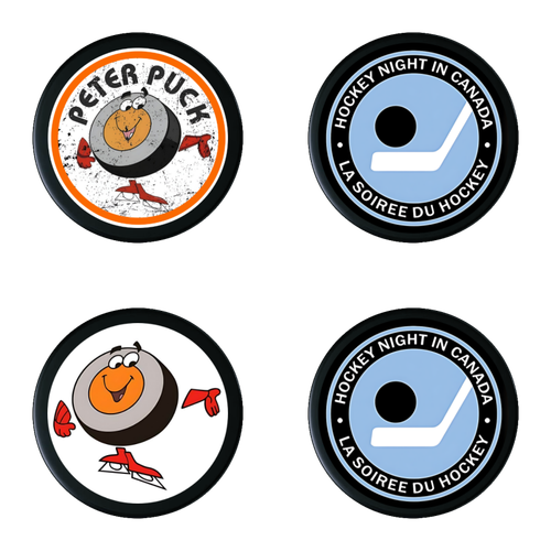 1970's Retro Style Peter Puck Hockey Puck Souvenir Puck NEW | eBay