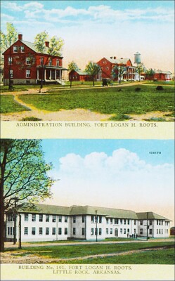 Military: Fort Roots, Little Rock, AR. Administration and Building 101 ...