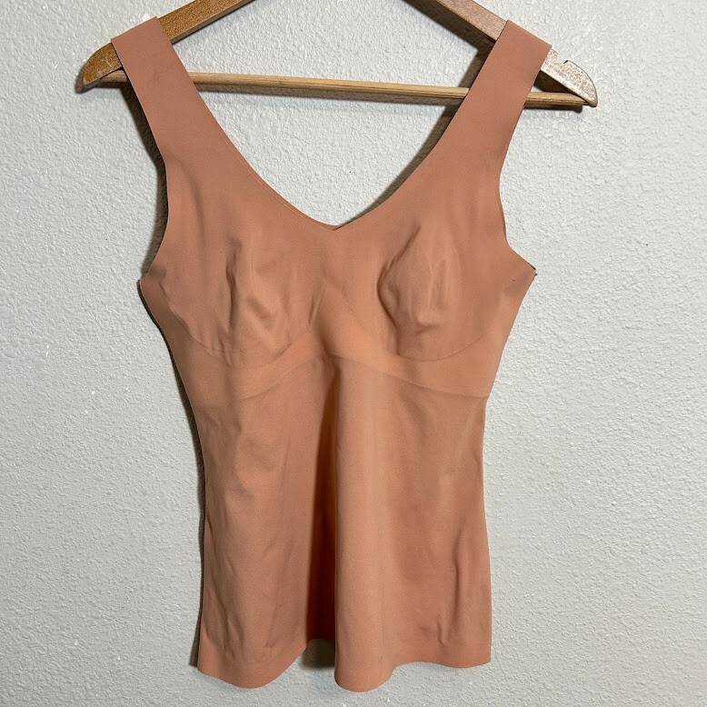 Knix by Knixwear Luxelift Seamless Tank Top Womens M Shapewear Beige ...