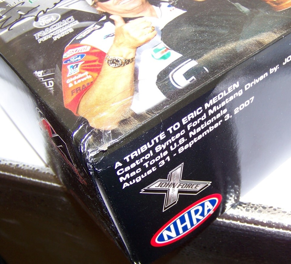 1:24 2007 ACTION NHRA MUSTANG FUNNY CAR CASTROL ERIC MEDLEN TRIBUTE ...