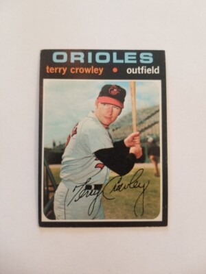 TERRY CROWLEY 1971 TOPPS BASEBALL CARD #453 BALTIMORE ORIOLES | eBay