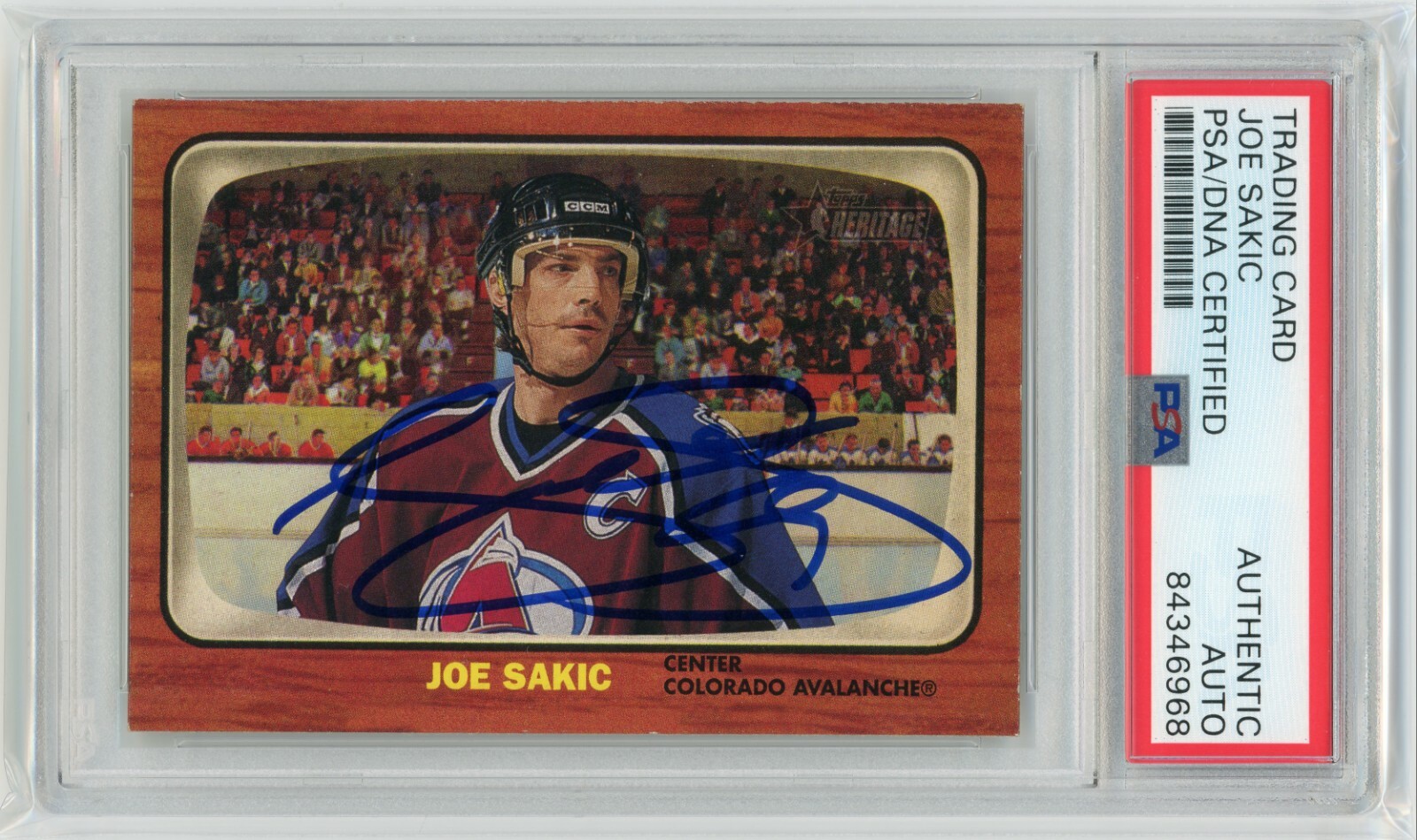 Joe Sakic | Autographed Hockey Memorabilia & NHL Merchandise