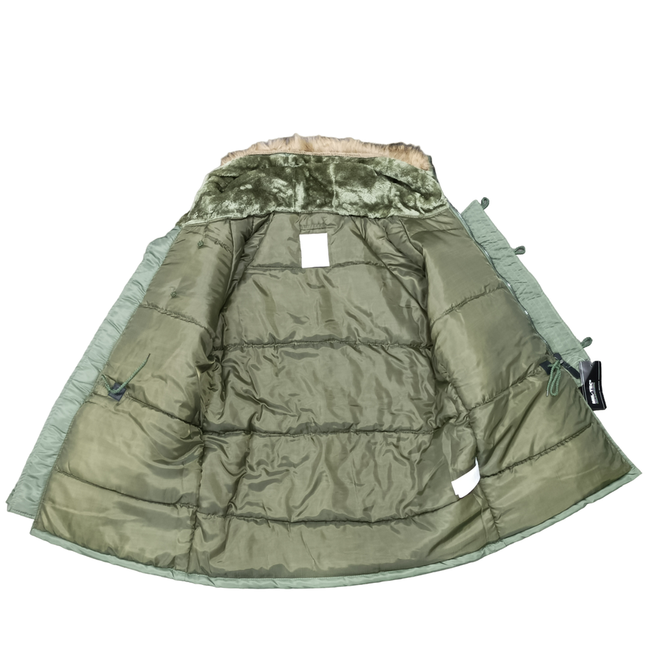 USAF N3B Snorkel Parka Insulated Arctic OG Winter Coat Vintage Fashion ...