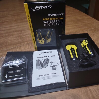 Finis SwiMP3 Waterproof Underwater Digital Music mp3 Player 2GB - New OPEN BOX | eBay